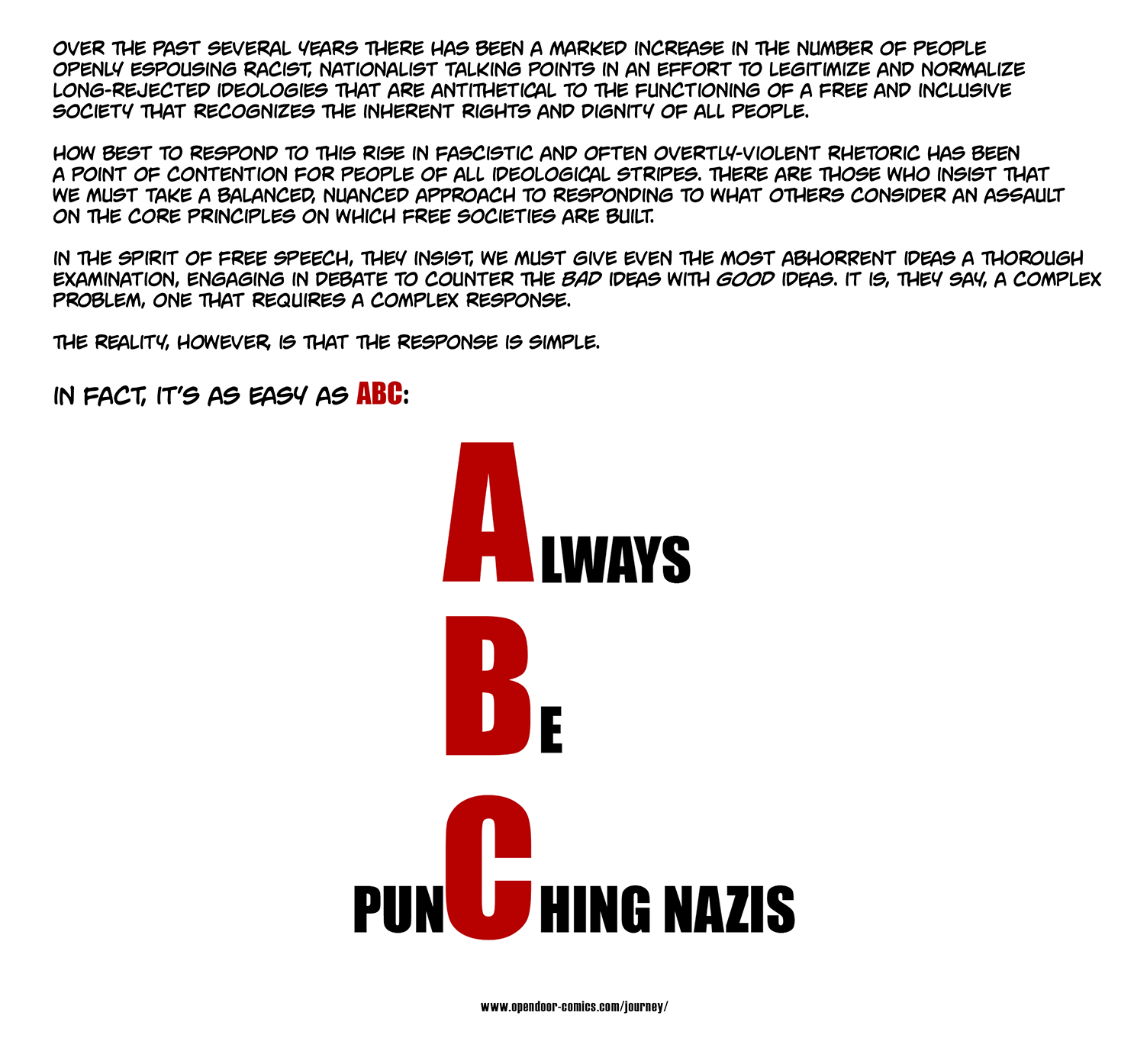 Learn Your ABCs – Journey Into Mediocrity